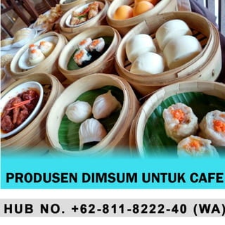 Distributor Dimsum Mentah untuk Acara | PDF