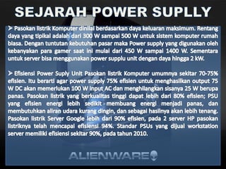 Presentasi power supply | PPTX
