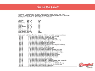 Bengkel Gamelan - Unity APK & Asset Size Optimization | PDF