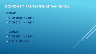 paritas bit | PPT