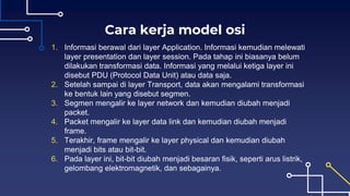 OSI model by nurmansyah | PPTX
