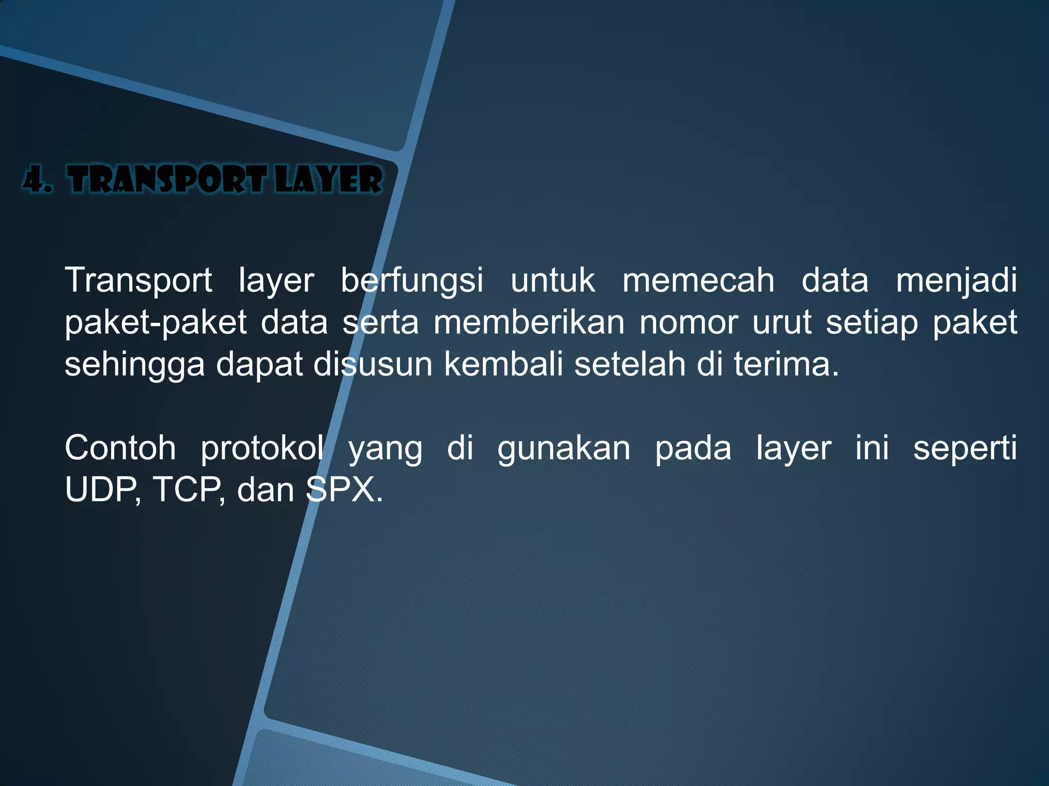 OSI "Open System Interconnection" | PPTX