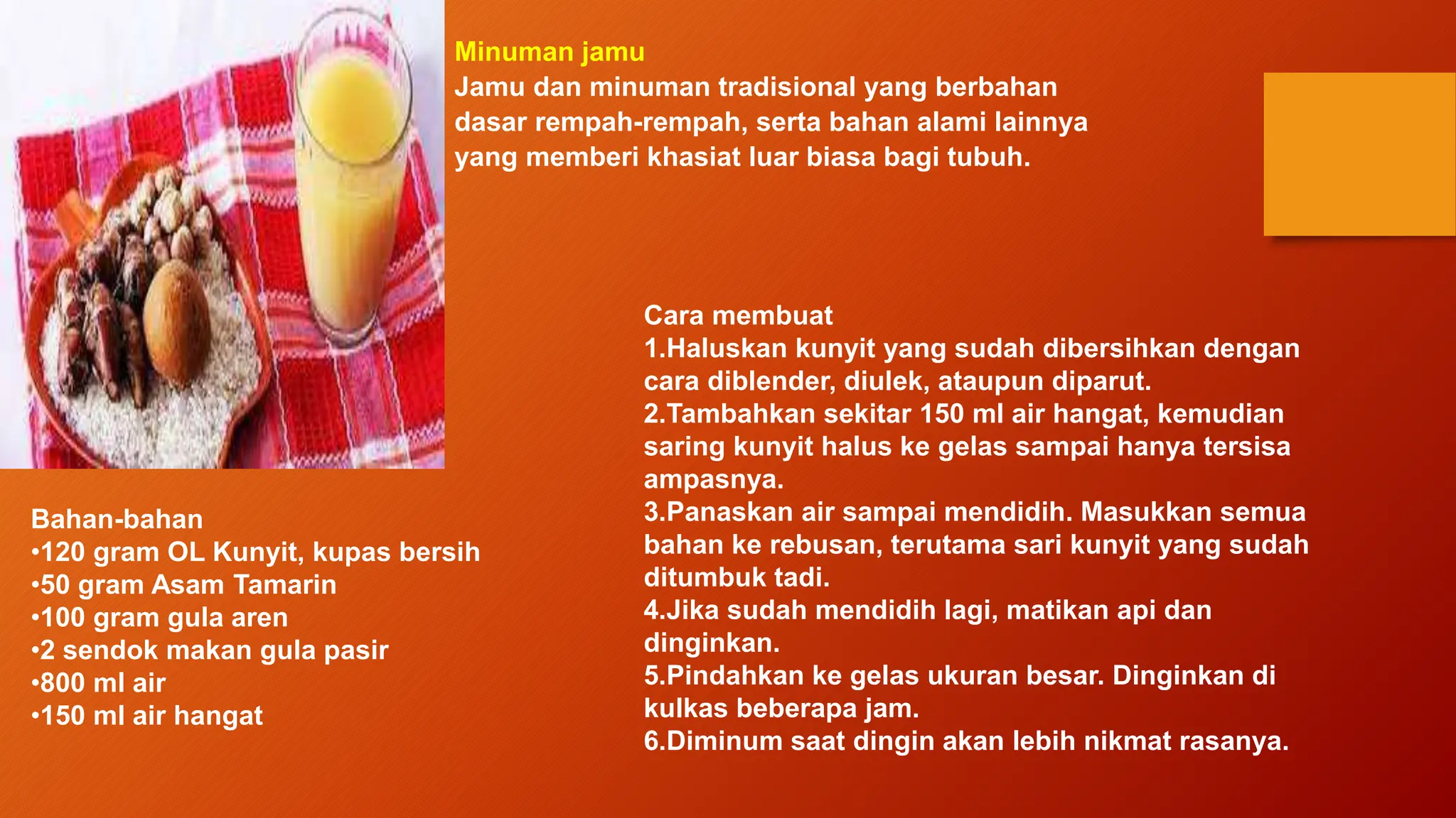 Makanan Tradisional dan Minuman Tradisional Jawa Tengah | PPTX