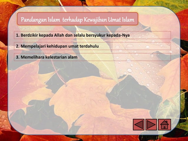 Perspektif Islam Terhadap Lingkungan Pptx