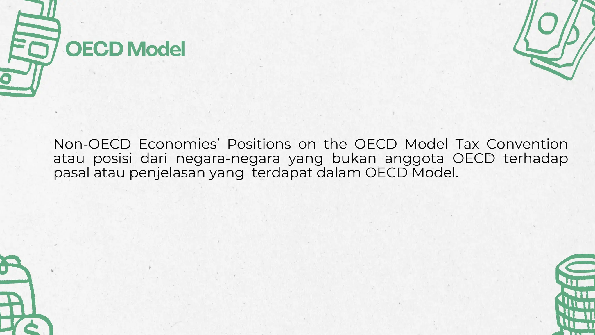 Model of Double Tax Convention and Structure of Tax Treaties | PDF
