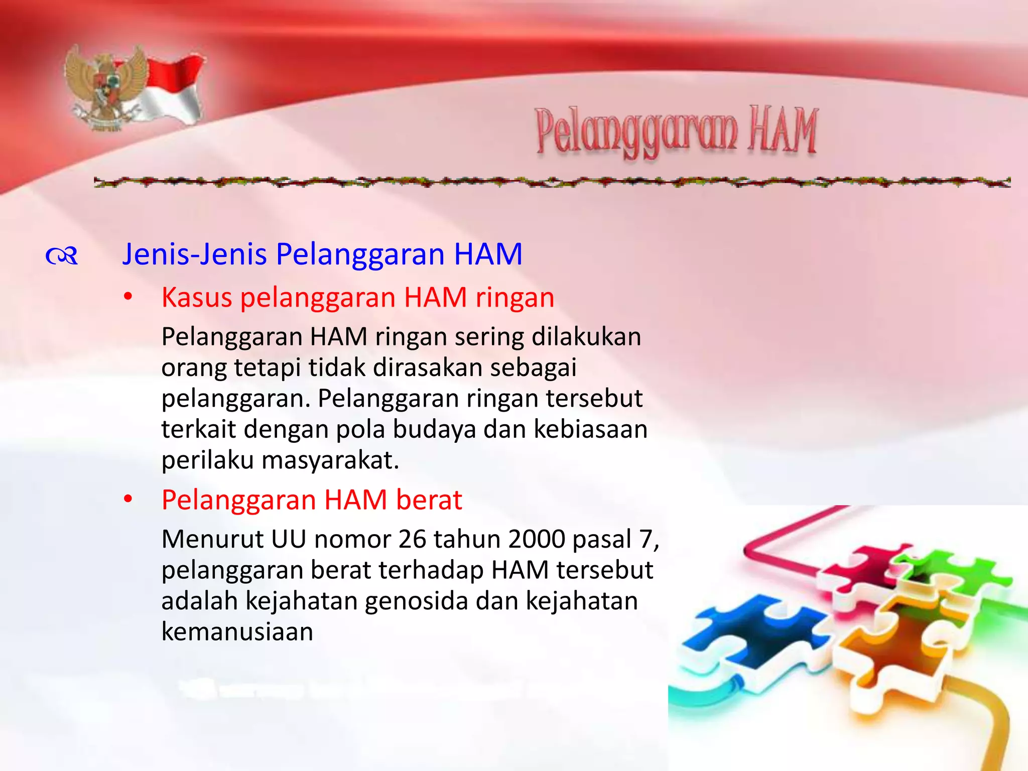 Presentasi pancasila ( hak asasi manusia ) | PPTX