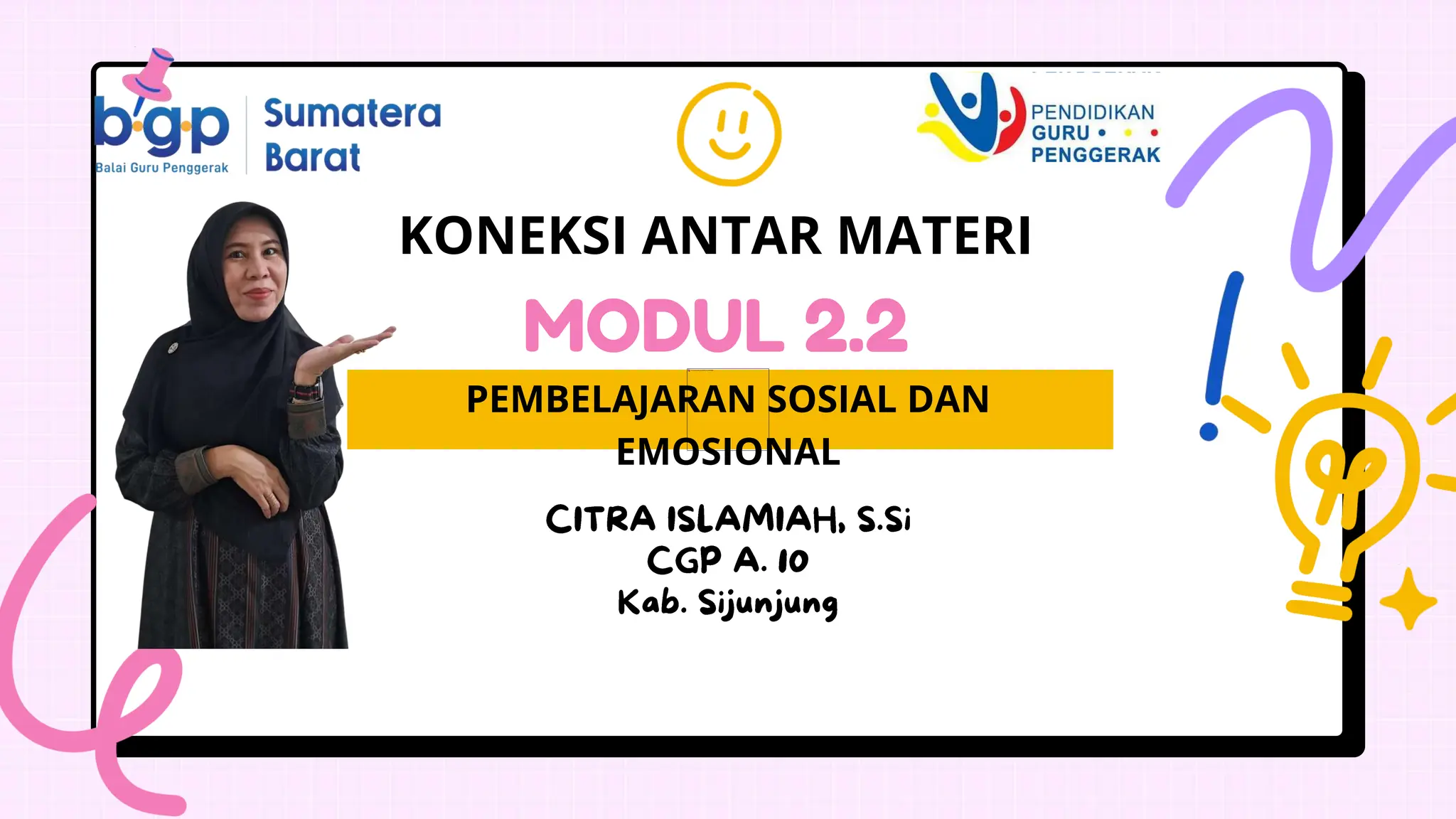 Presentasi Papan Tulis Coretan Papan Visi Gaya Hidup Merah Muda Kuning ...