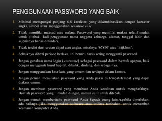 PASSWORD POLICY IN ENTERPRISE | PDF