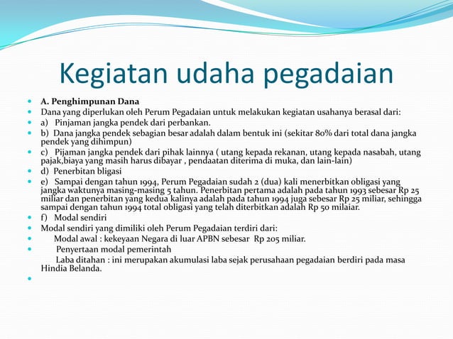 Presentasi pegadaian 1 | PPTX