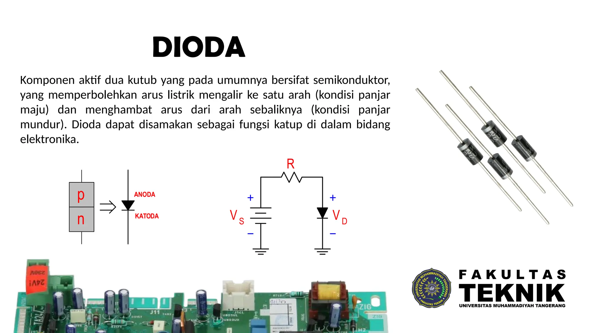 Semikonduktor dan PN Junction Elektronika Dasar | PPT