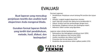 Semikonduktor dan PN Junction Elektronika Dasar | PPTX