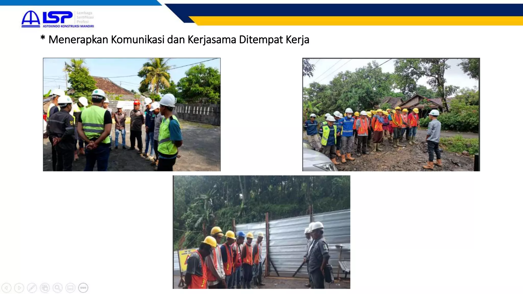 Presentasi Pelaksana Lapangan Pekerjaan Bronjong.pptx