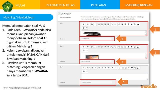PRESENTASI PELATIHAN MOODLE ready SURABAYA | PPT