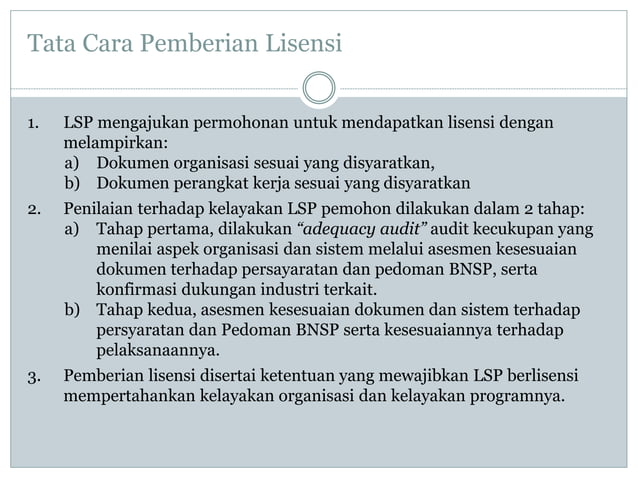 Presentasi Pembentukan LSP | PPTX