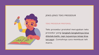 Presentasi Pendidikan Bahasa Indonesia Teks Prosedur Berwarna Sederhana ...