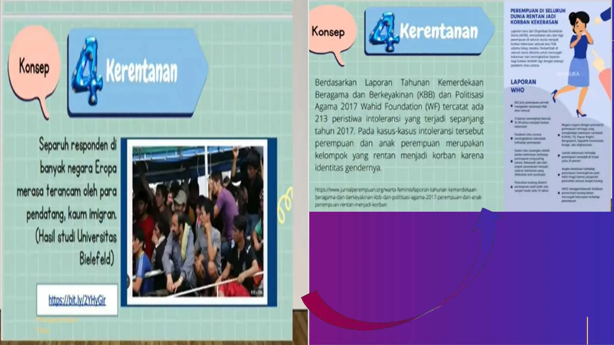 Presentasi Pendidikan Kosong Peraturan Kelas Ditulis Tangan Biru dan ...
