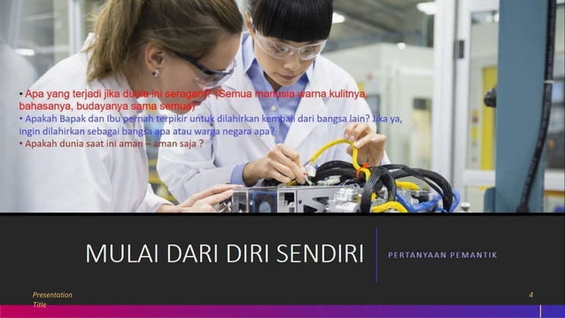 Presentasi Pendidikan Kosong Peraturan Kelas Ditulis Tangan Biru dan ...