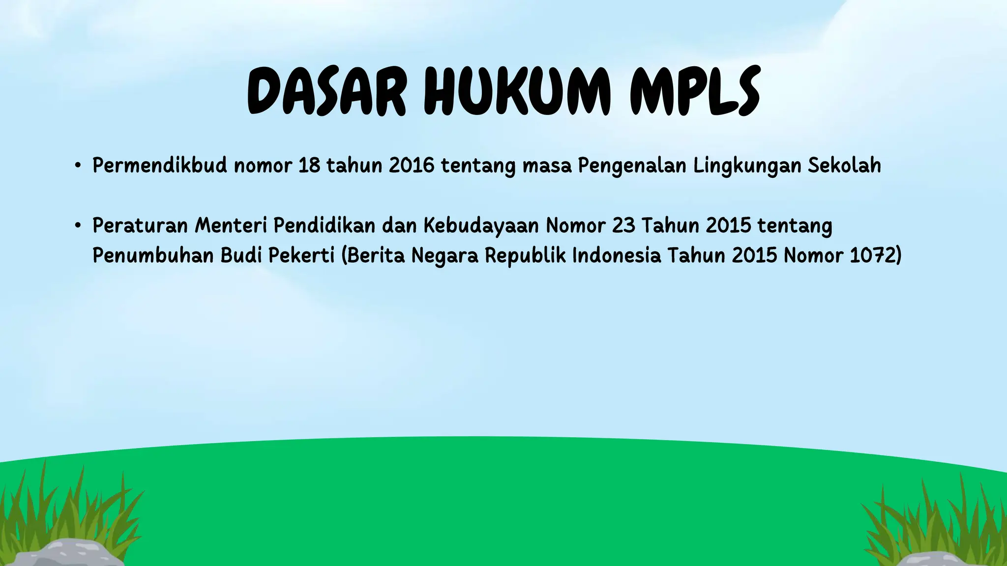 Presentasi Pendidikan Masa Pengenalan Lingkungan Sekolah Biru Berwarna Ilustratif .pptx