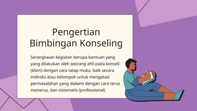 Pengertian tujuan strategi Bimbingan Konseling.pptx