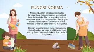 Presentasi Pendidikan Norma Dalam Kehidupan Masyarakat Warna Warni ...