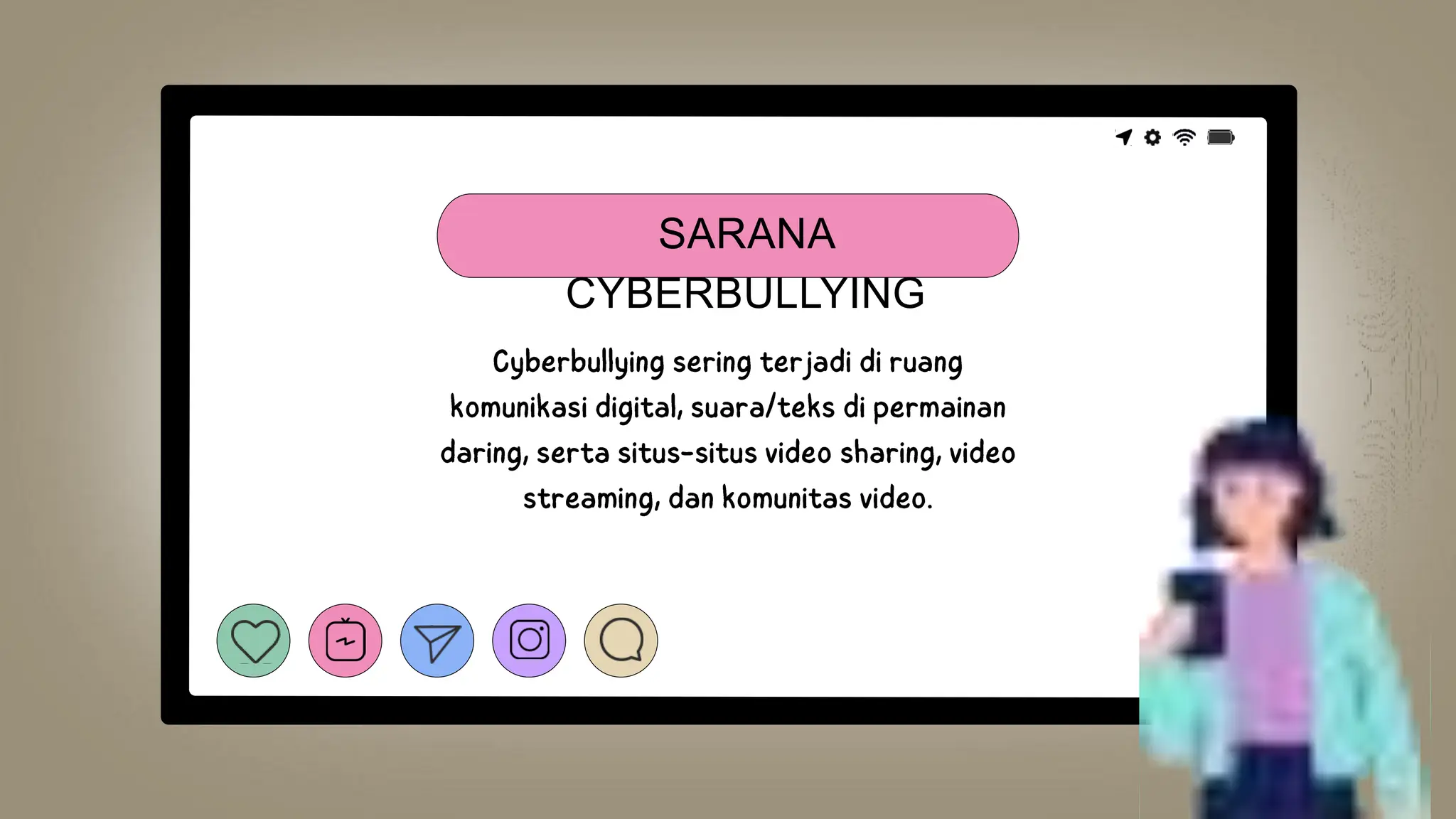 Presentasi Pendidikan Perundungan Dunia Maya Berwarna Ilustrasi.pptx