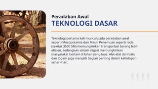 Presentasi Pendidikan Sejarah Untuk mengenal sejarah teknologi.pptx
