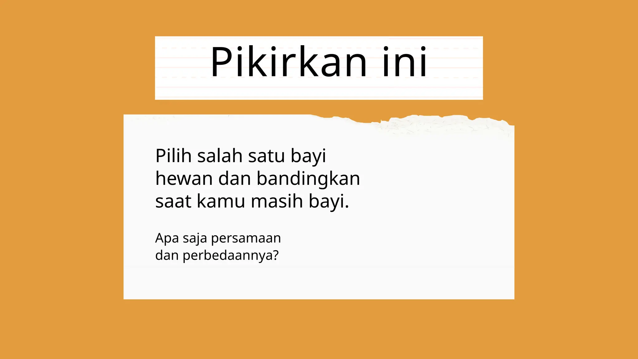 Presentasi Pendidikan Siklus Hidup Manusia dan Hewan Gaya Kolase Rapi ...