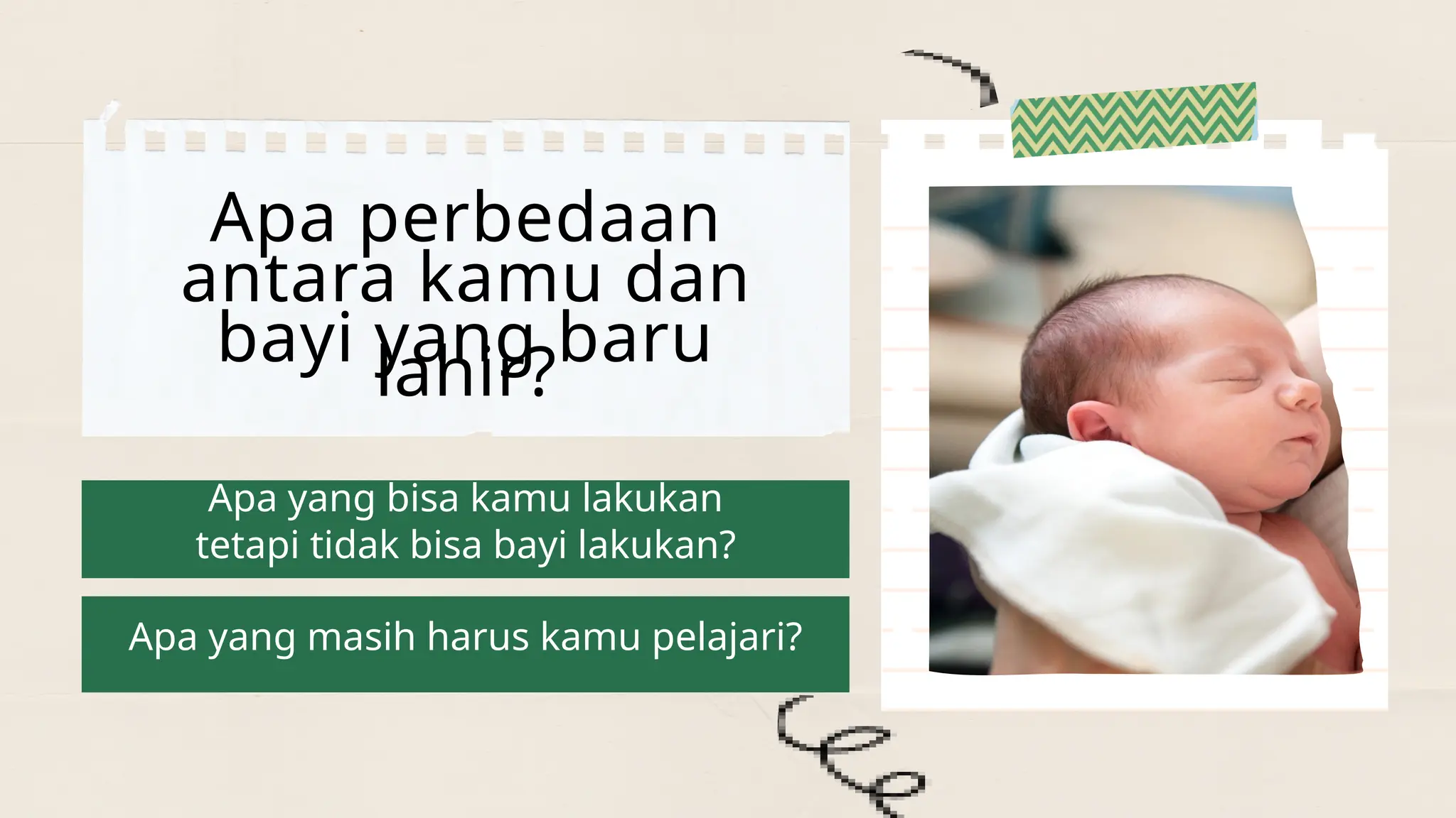 Presentasi Pendidikan Siklus Hidup Manusia dan Hewan Gaya Kolase Rapi ...