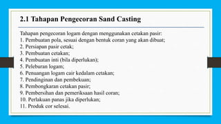 Presentasi Teknik Pengecoran pada Proses Produksi.pptx