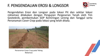 Presentasi Pengelolaan Lingkungan MME 2023 - WASTER ESDM.pptx