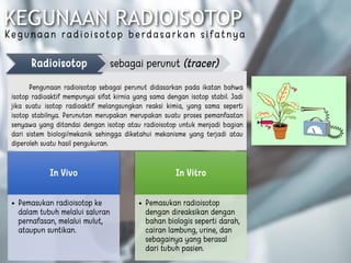 [Presentasi] Penggunaan dan Bahaya Radioisotop | PDF