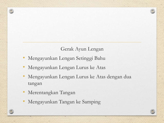 Power point Senam Irama | PPTX