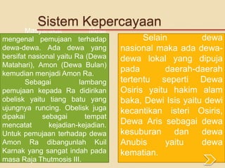 Power point sejarah peradaban lembah sungai nil | PPTX