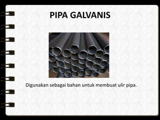 Perangkat RHVAC - Pembuatan Ulir Pipa Manual | PPTX