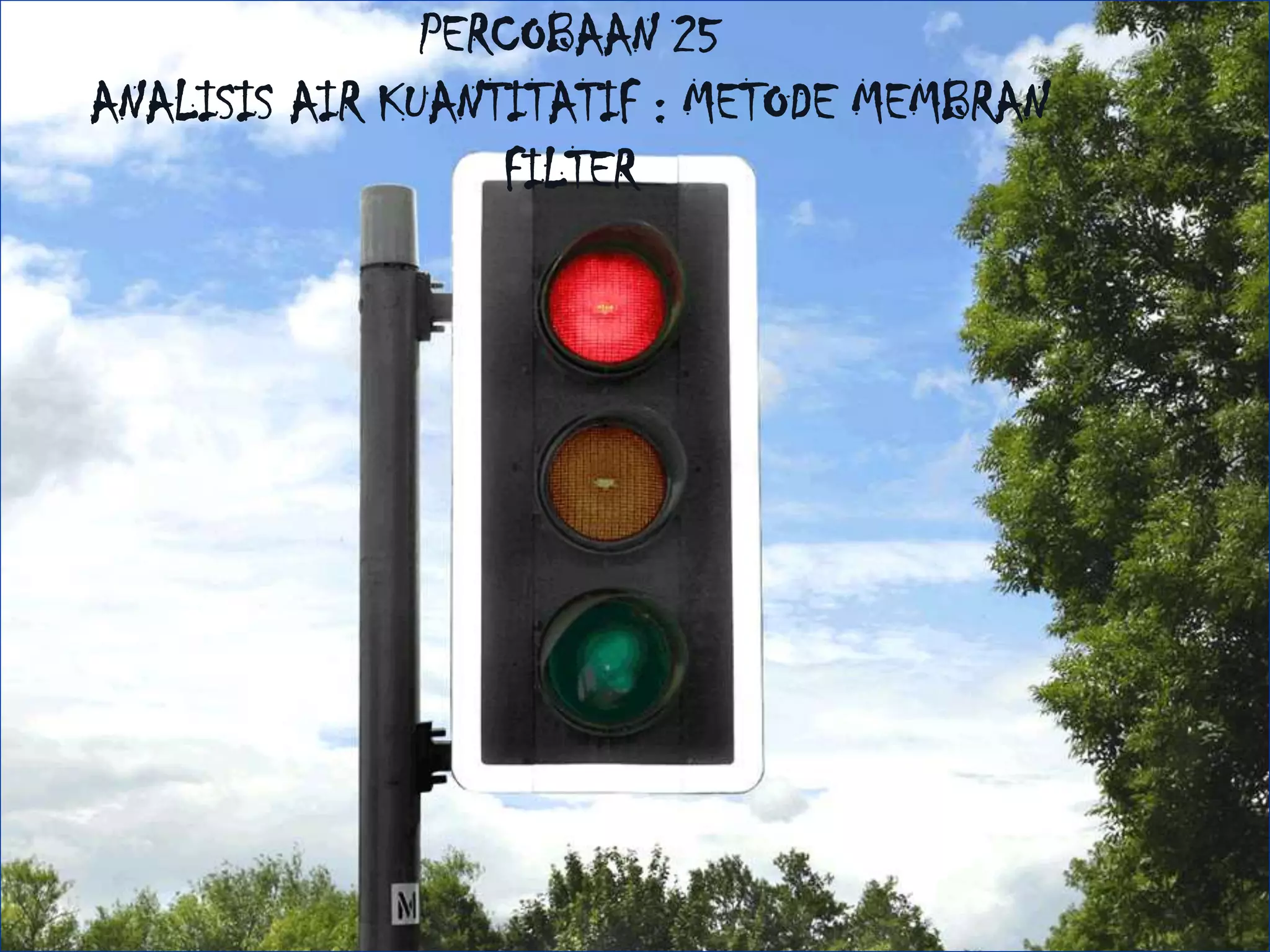 Presentasi perc 25 metode membran filter | PPT