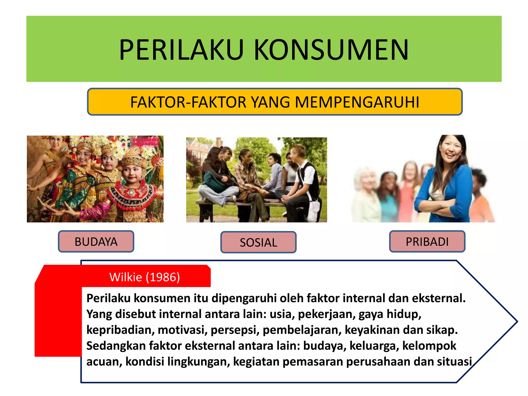 Presentasi perilaku konsumen | PPTX