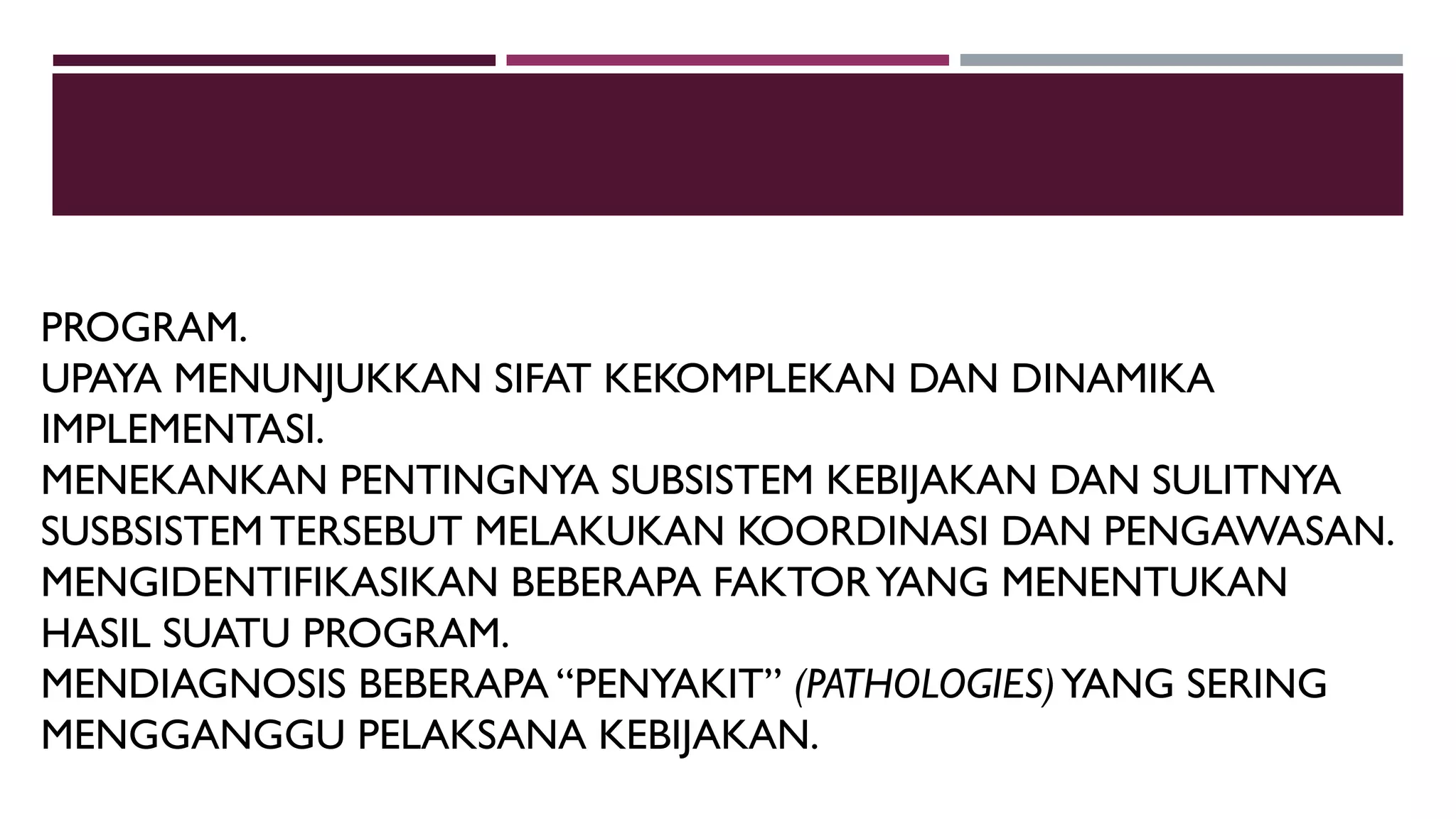 Presentasi perkembangan kebijakan publik muhammad archiedan hatta | PDF