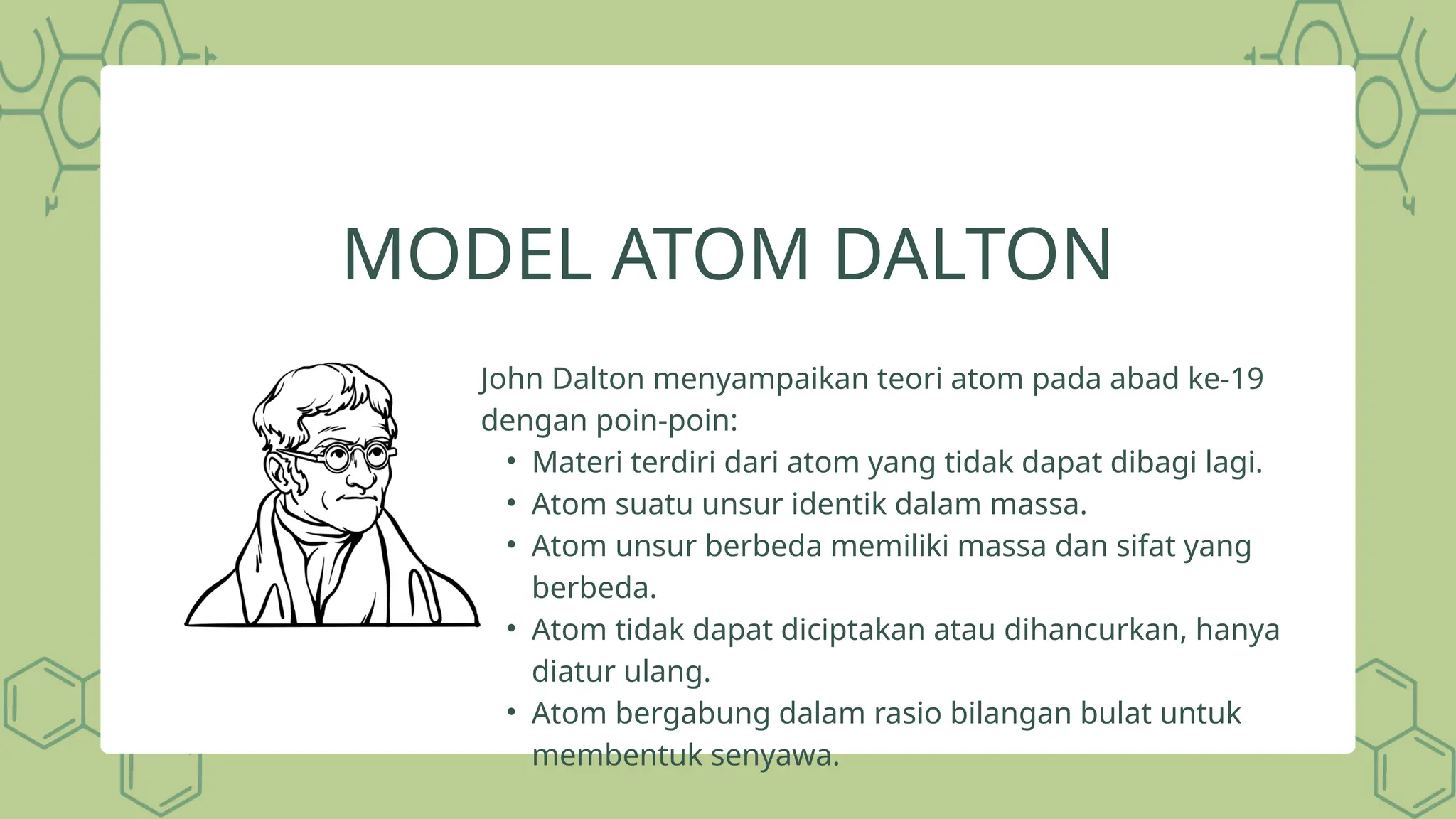 Presentasi Perkembangan Teori Atom Kimia Hijau Sederhana.pptx