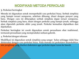 Presentasi perkolasi | PPT