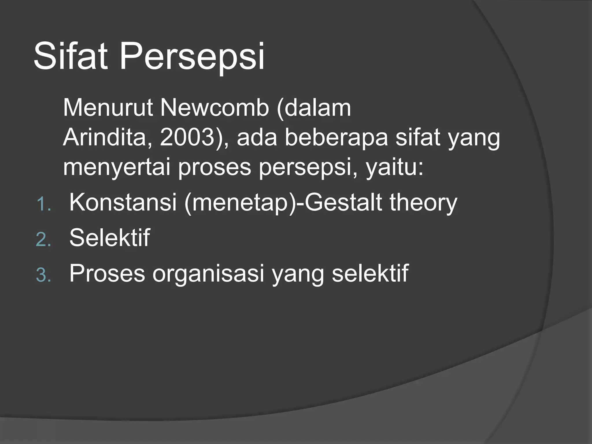 Presentasi persepsi | PPTX