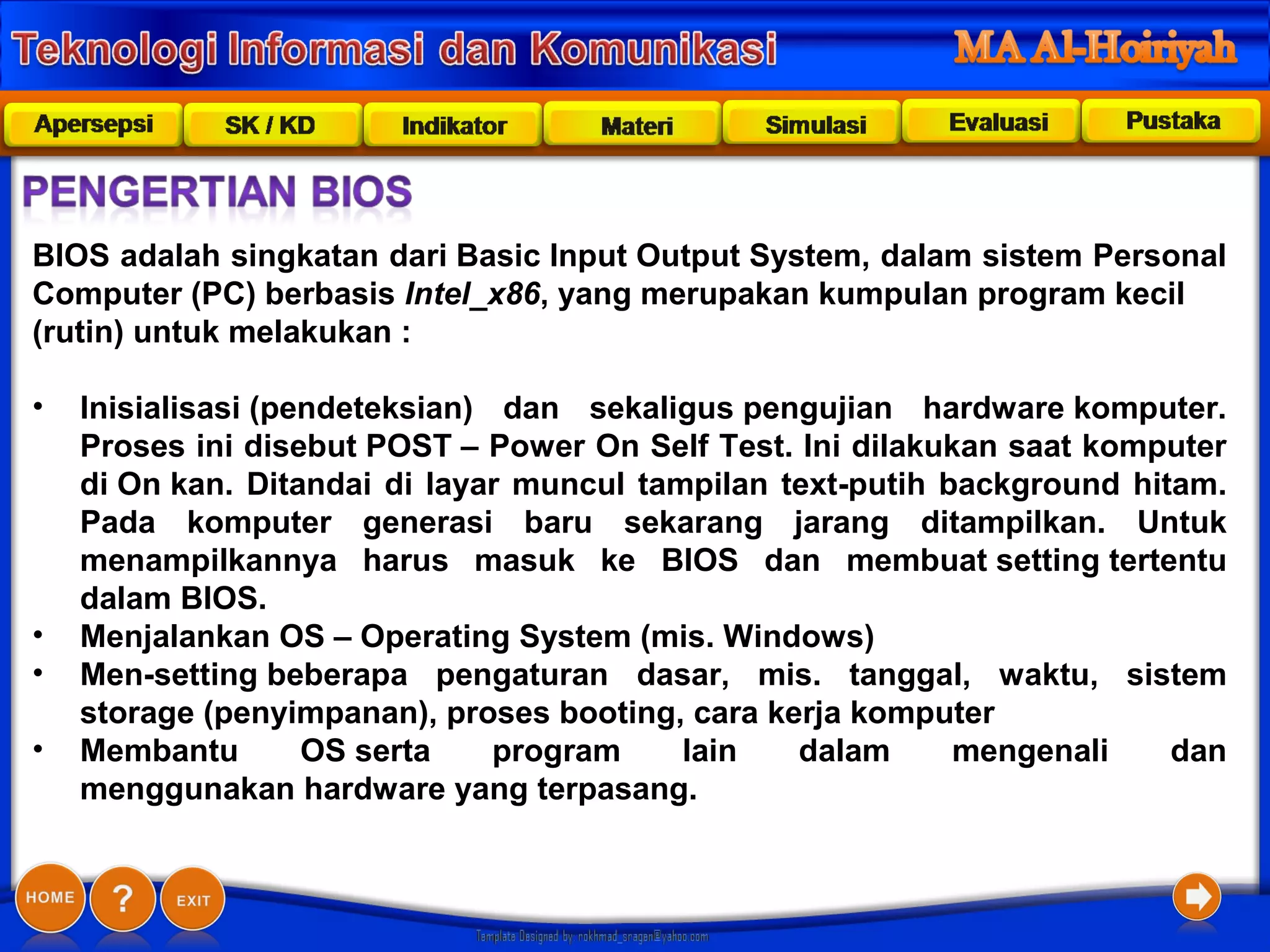 ppt excel kls XI pertemuan 1 | PPT