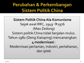 Sistem Politik China | PPT
