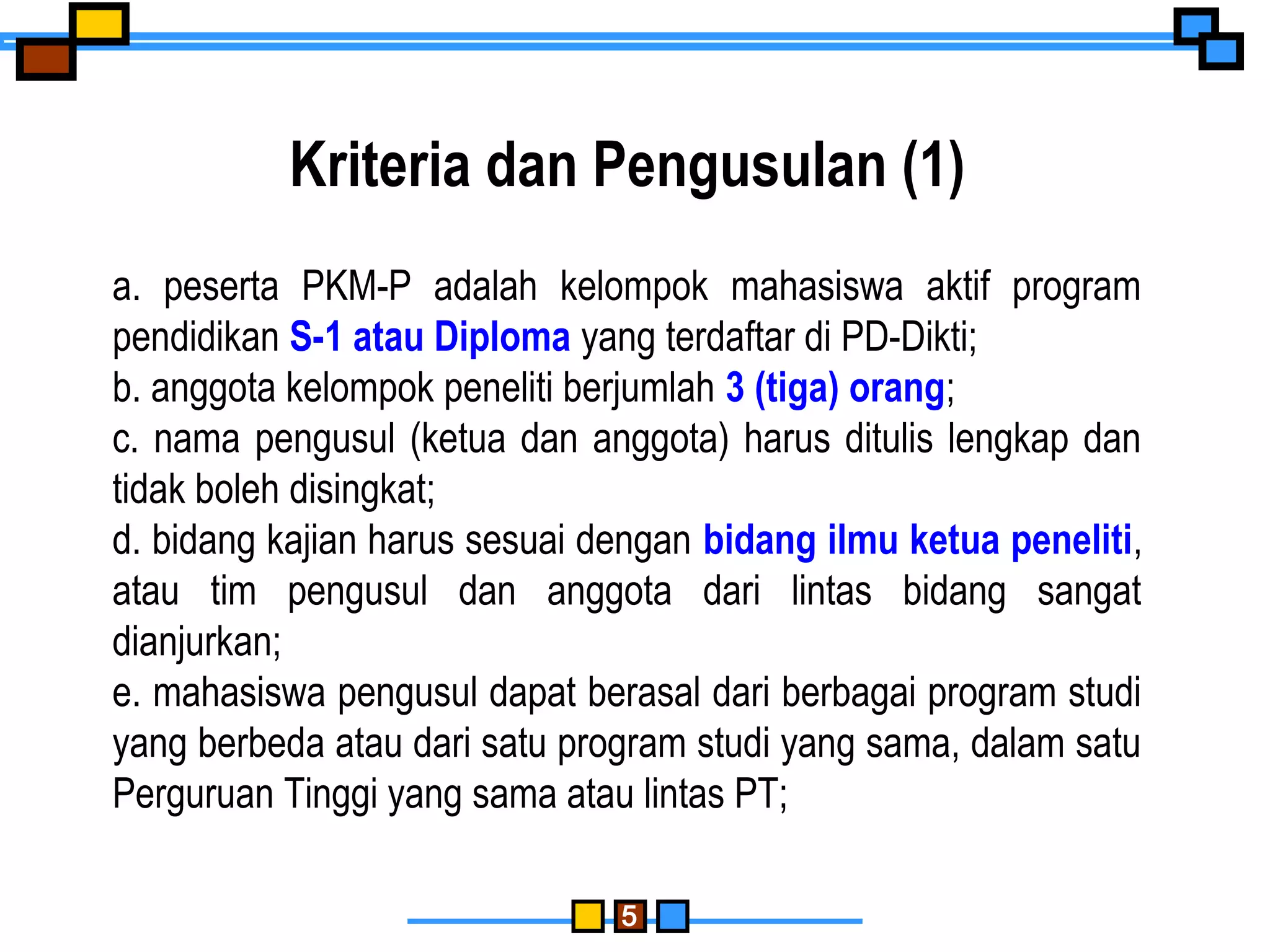 Presentasi pkm di hadapan mahasiswa | PPT