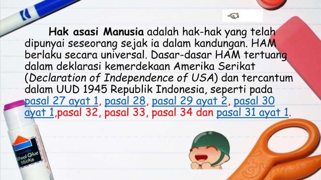 Presentasi pkn "HAM" | PPT