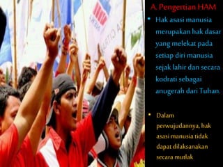 Presentasi PKN - HAM | PPTX