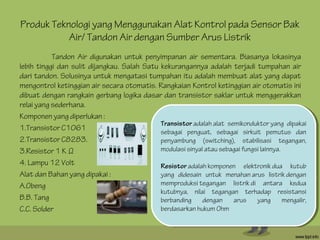 PRESENTASI TEKNOLOGI INFORMASI DAN KOMUNIKASI | PPT