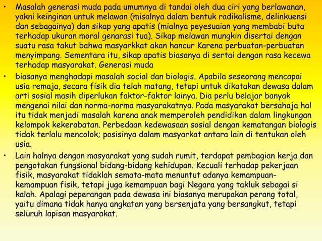 Generasi Muda dan Kebudayaan | PPT