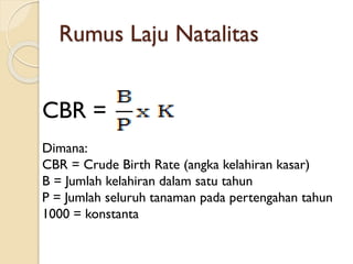 karakteristik populasi | PPTX
