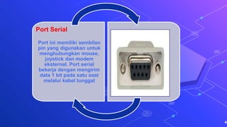 Presentasi port komunikasi dan tes port serial | PPTX