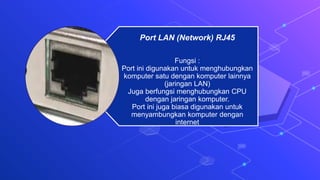 Presentasi port komunikasi dan tes port serial | PPTX